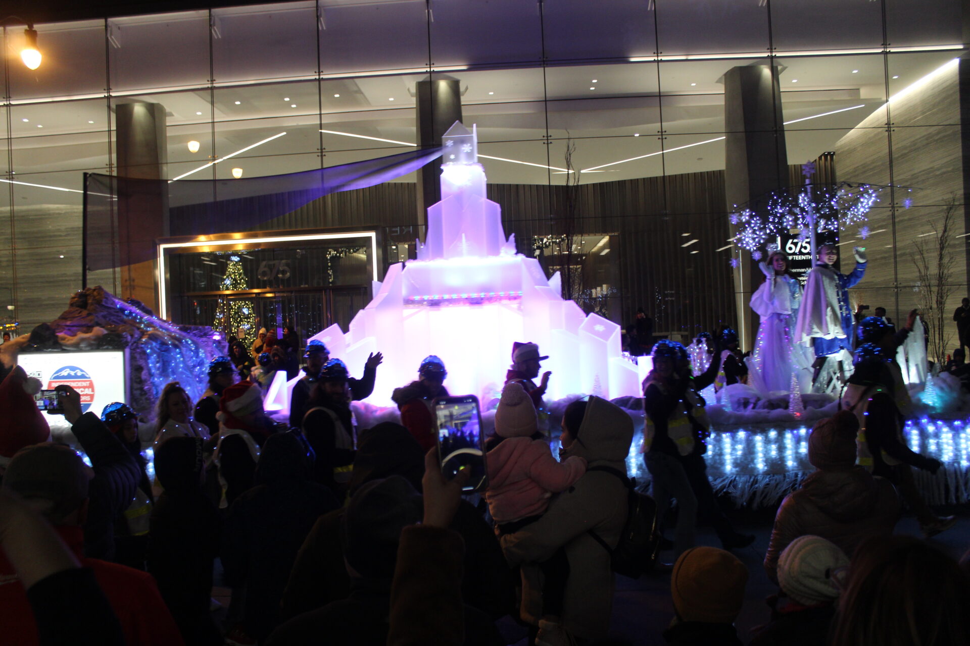 Lights Up Downtown Denver in Holiday Parade Celebration